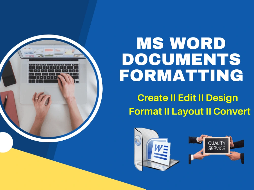 Microsoft Word Documents Formatting And Designing | Upwork