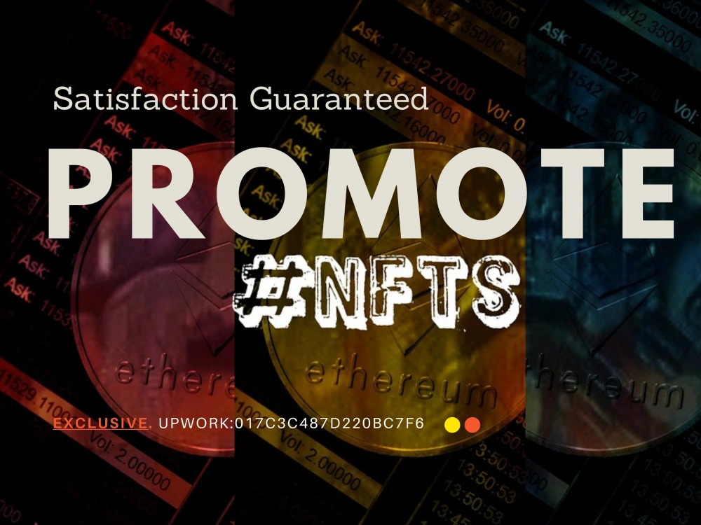 Listed on NFT Calendars, NFT promotion. | Upwork