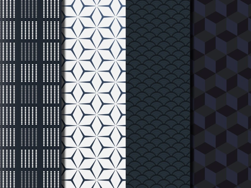 Repeated seamless geometric pattern design | Upwork