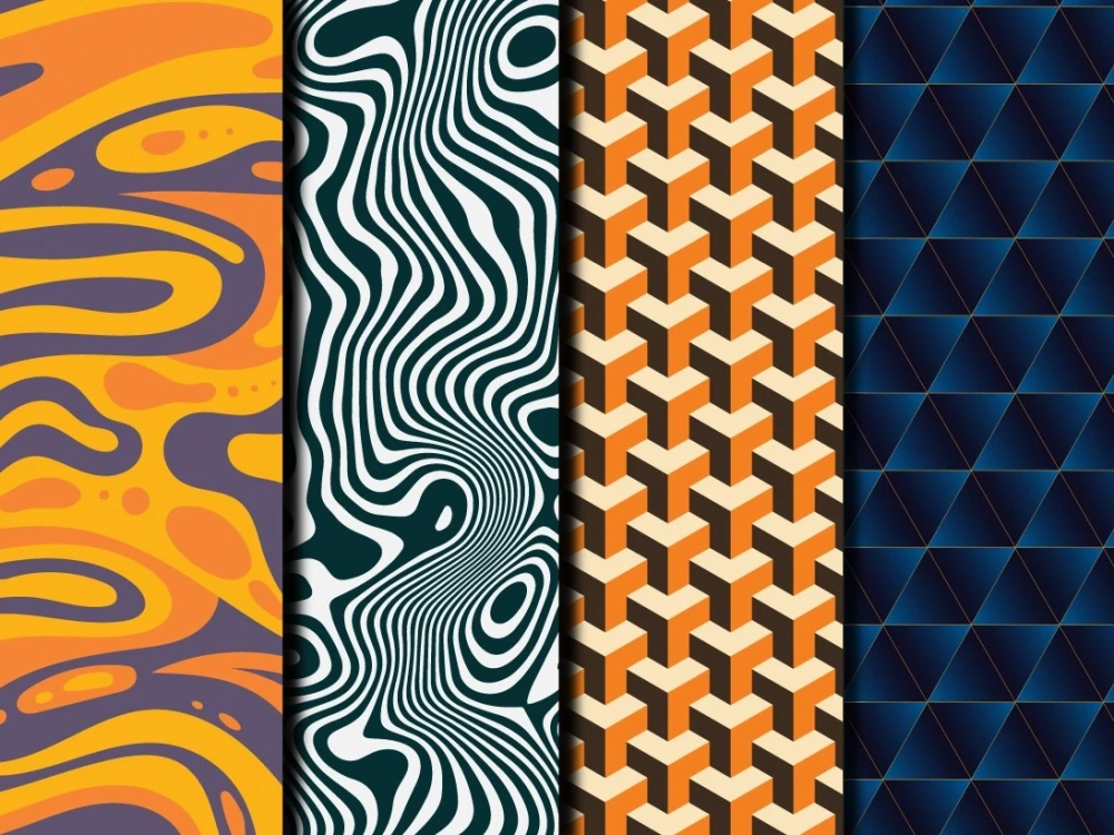 Repeated seamless geometric pattern design | Upwork