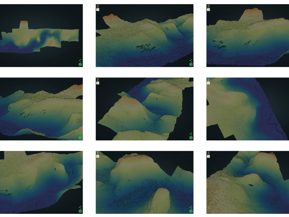 A 3D map from real geographical data. | Upwork