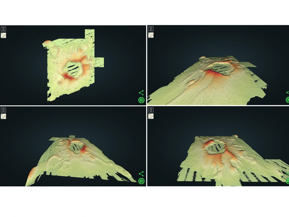 A 3D map from real geographical data. | Upwork