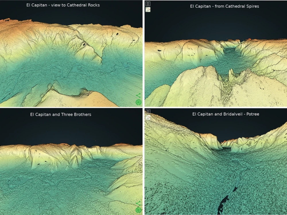 A 3D map from real geographical data. | Upwork