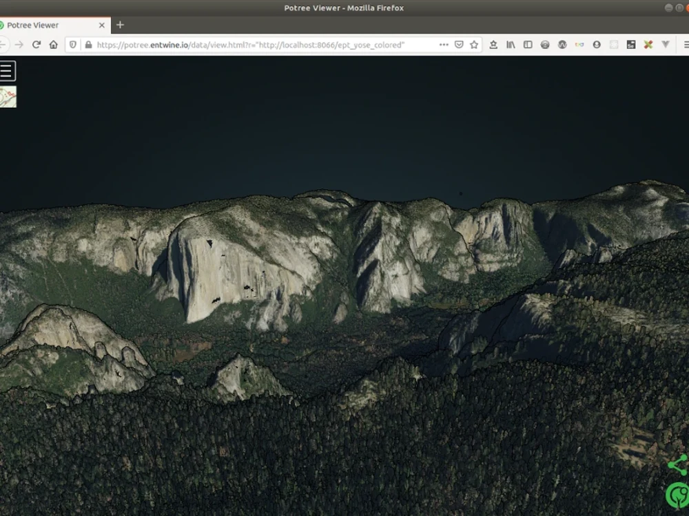A 3D map from real geographical data. | Upwork