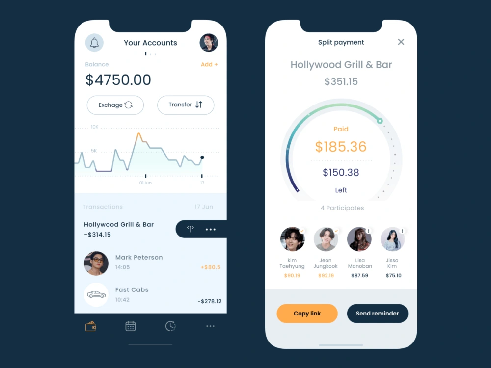 Android and IOS mobile app UI | Upwork