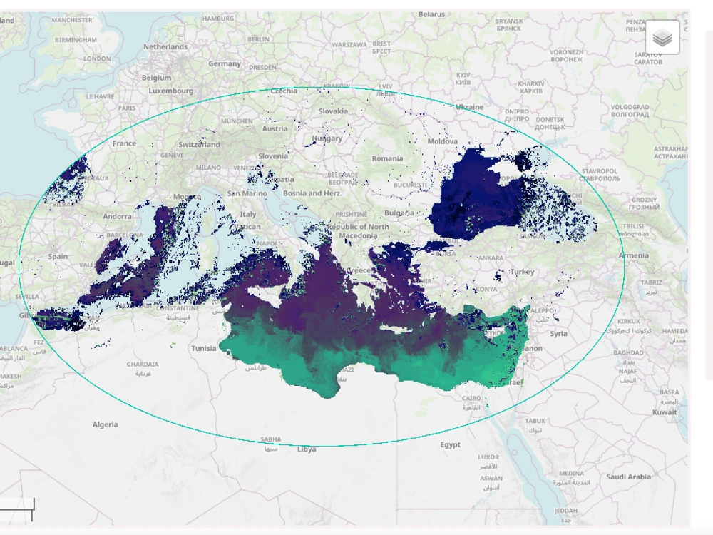 A beautiful static map, or a unique interactive map. | Upwork
