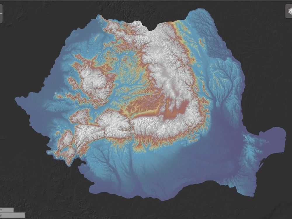 A beautiful static map, or a unique interactive map. | Upwork