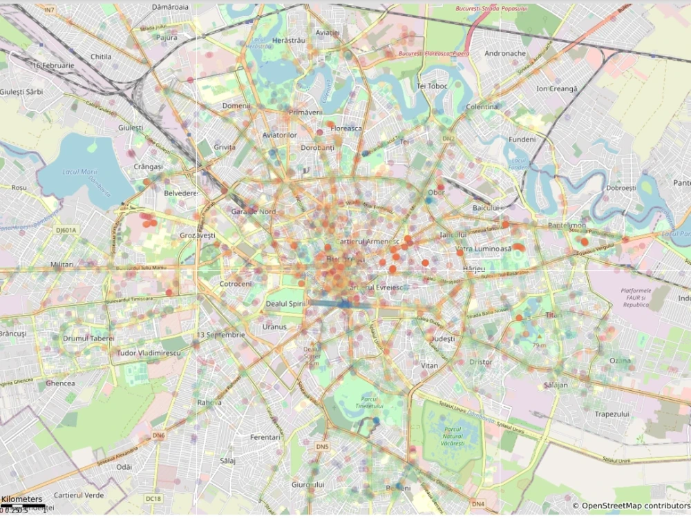 A beautiful static map, or a unique interactive map. | Upwork