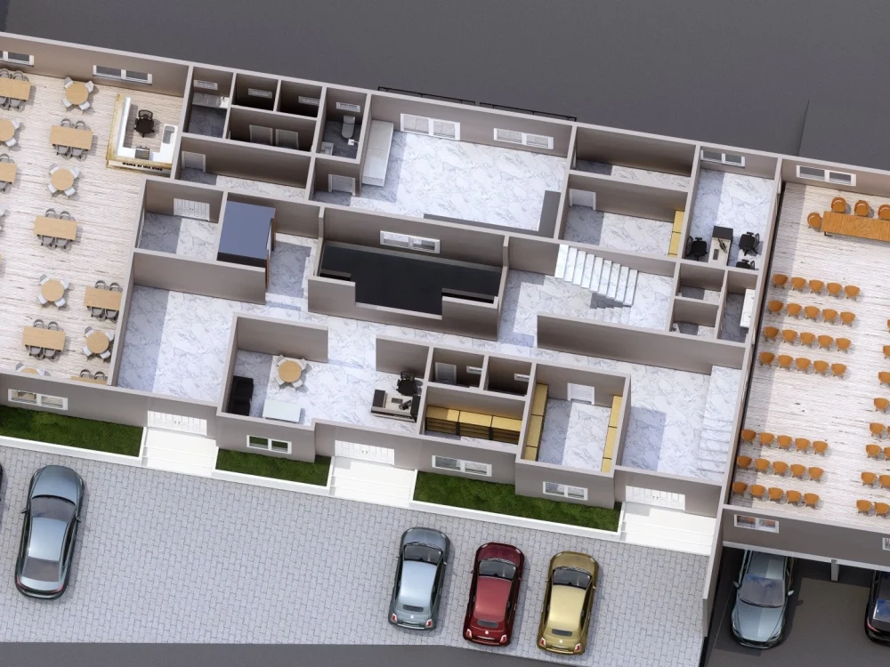 A fantastic 3D Floor plan/ Isometric plan | Upwork