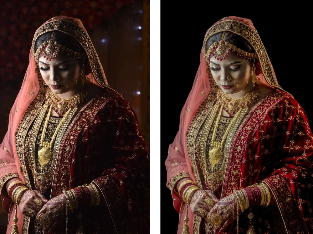 Raw Image processing, color correction, skin spot out,and image resized ...