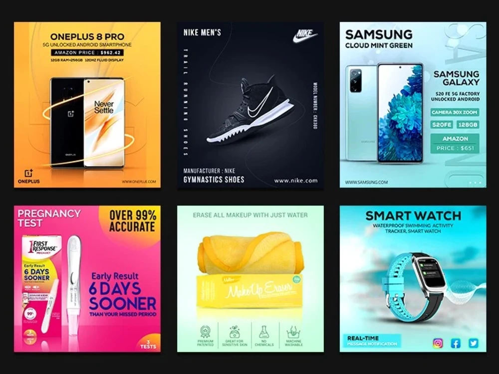 A Creative Social media post, Banner ads, Facebook & Instagram Post ...