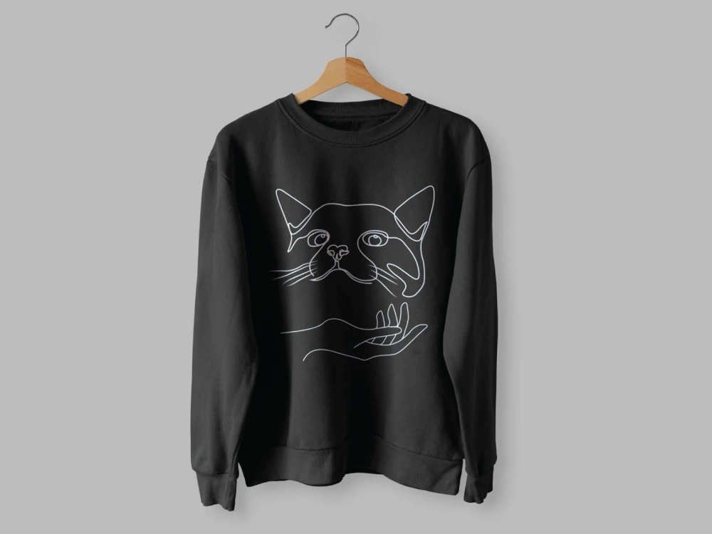 A creative, modern, unique line art t-shirt design | Upwork