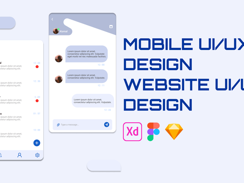 Modern app UI and interactive prototype | Upwork