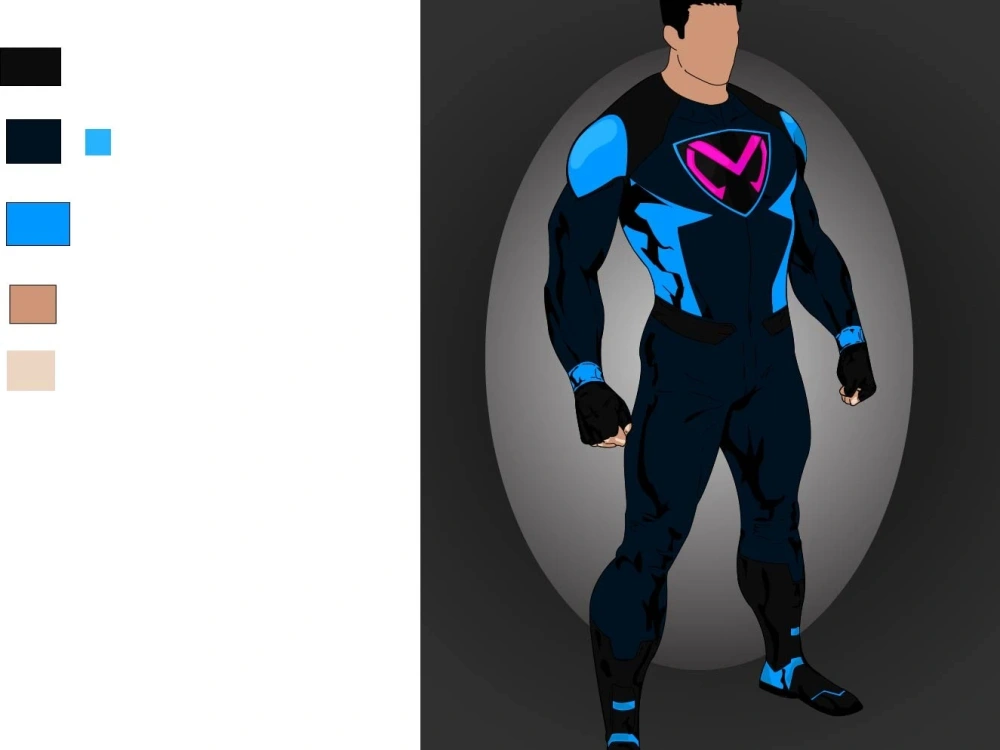 An excellent superhero design for your work | Upwork