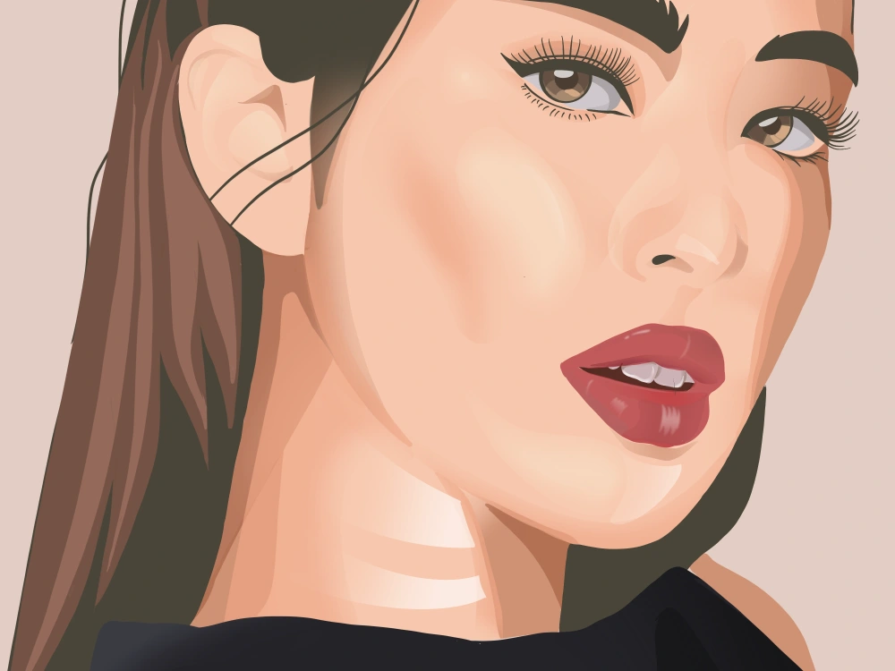 Beautifully made self-portrait illustrations (advanced) | Upwork