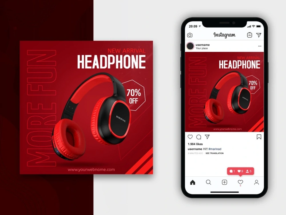 A premium quality social media post design | Upwork