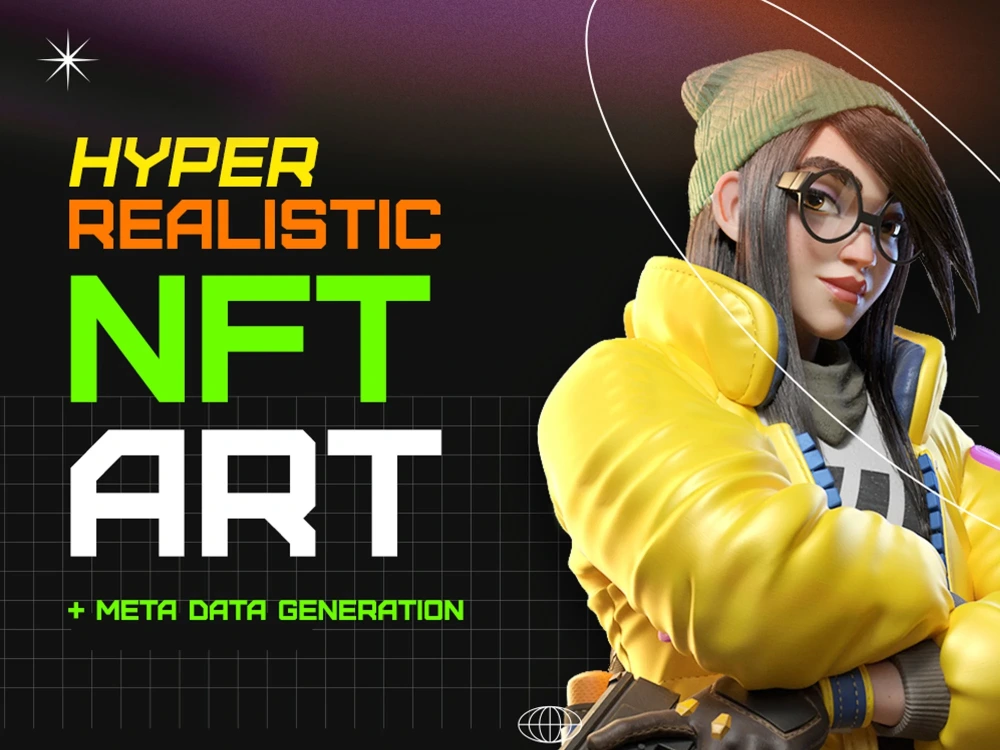 3d nft, Hyper realistic 3D NFT art, 1k 5k 10k NFT collection | Upwork