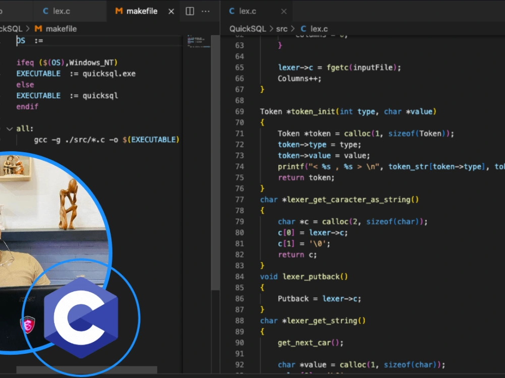 Any c language application, assignment or project | Upwork