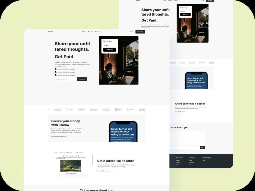 A Responsive and Pixel-perfect Website in HTML/CSS/JS (w/ clean ...