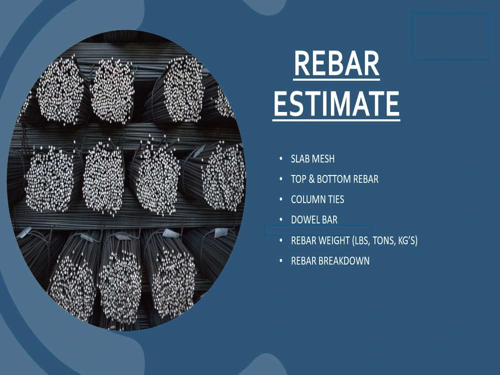 A detailed estimate of Concrete, Masonry, Rebar & Formwork | Upwork
