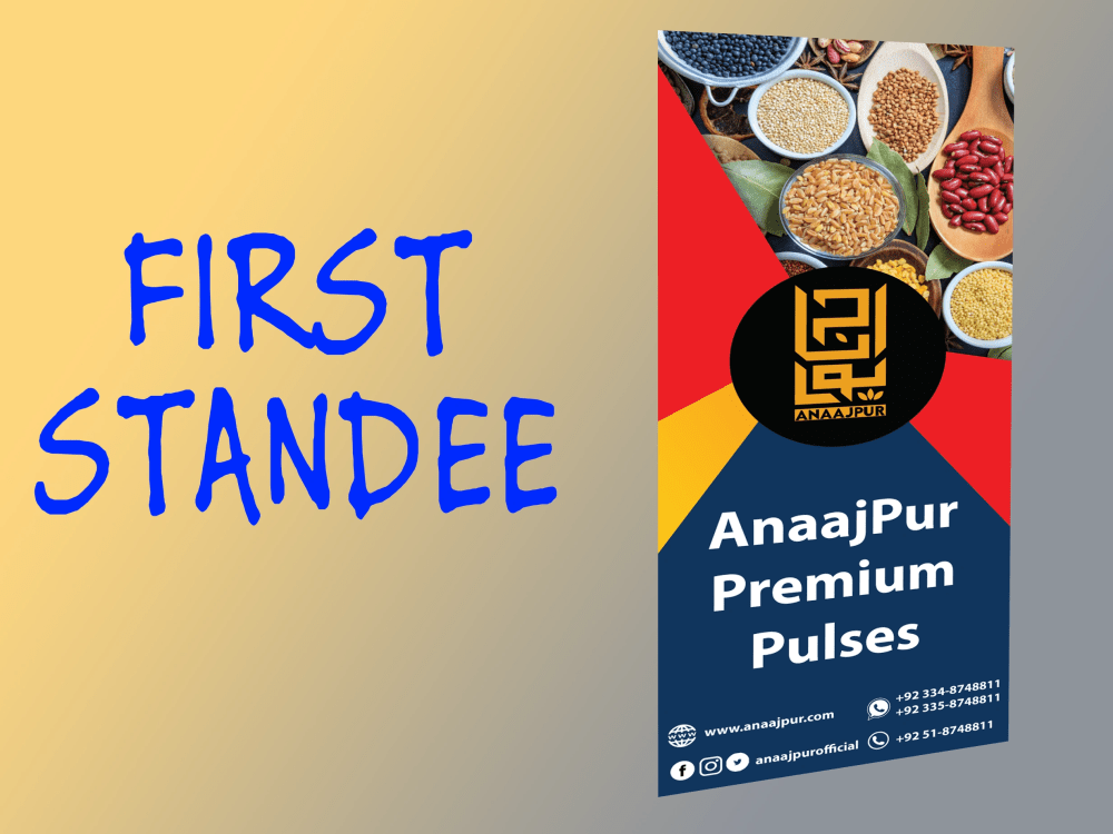 A modern and creative standee/poster Design | Upwork