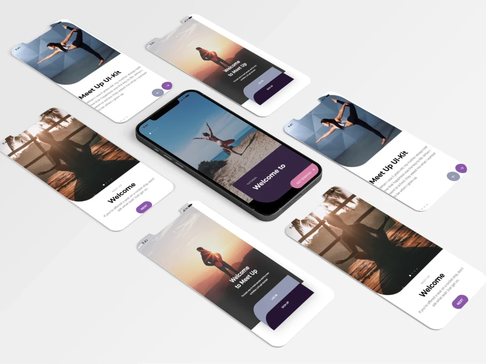 An Professional UI/UX Web site & Mobile App design in Adobe XD & Figma ...