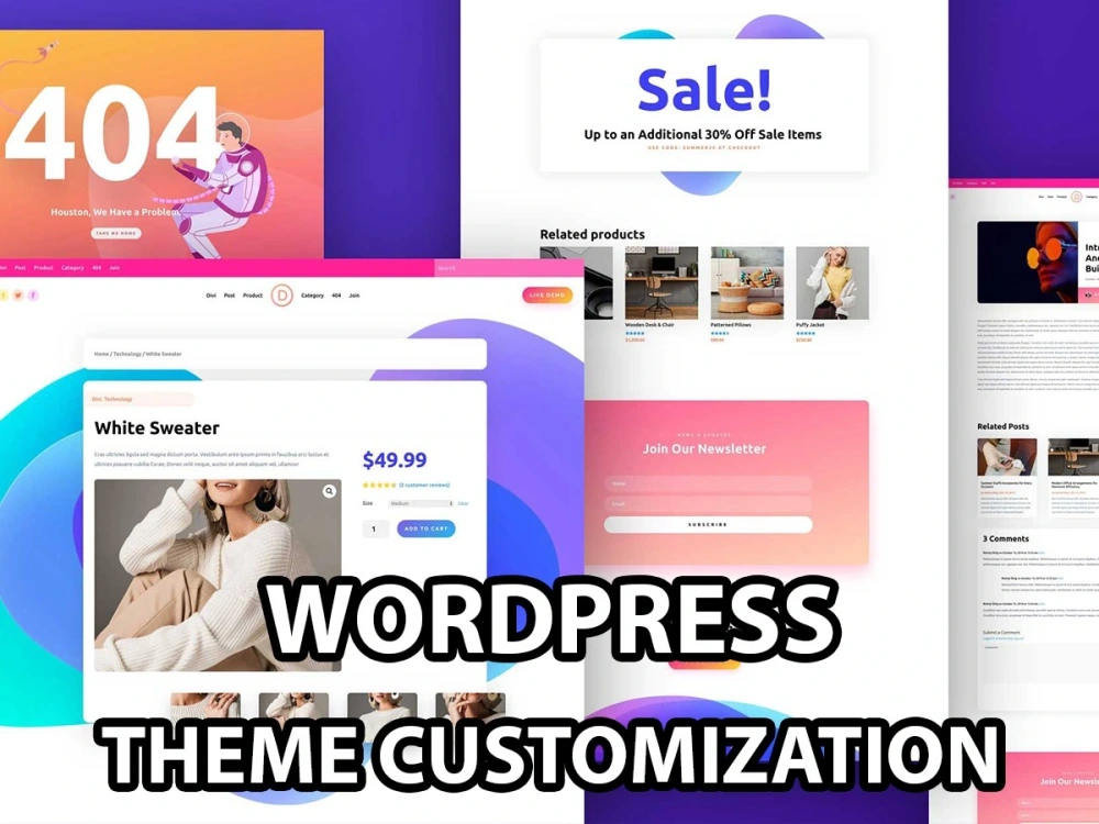 Perfect Wordpress Theme Customization Upwork