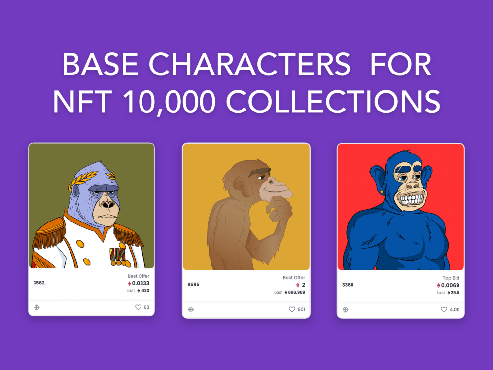 AI / NFT character creation | Upwork