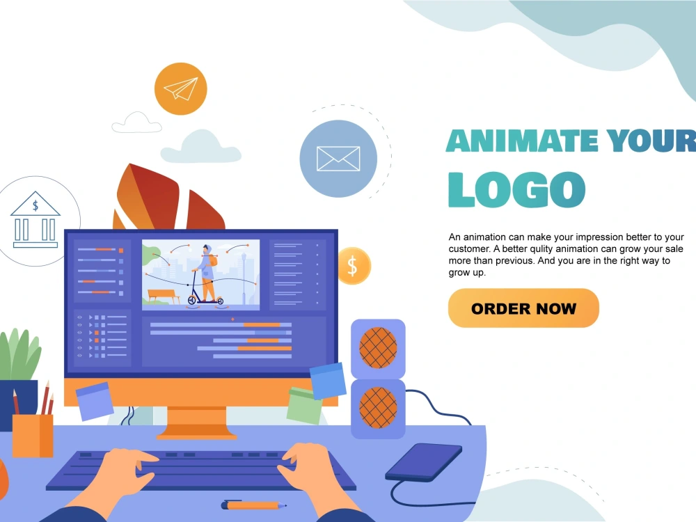 Modern and unique Logo Animation | Upwork