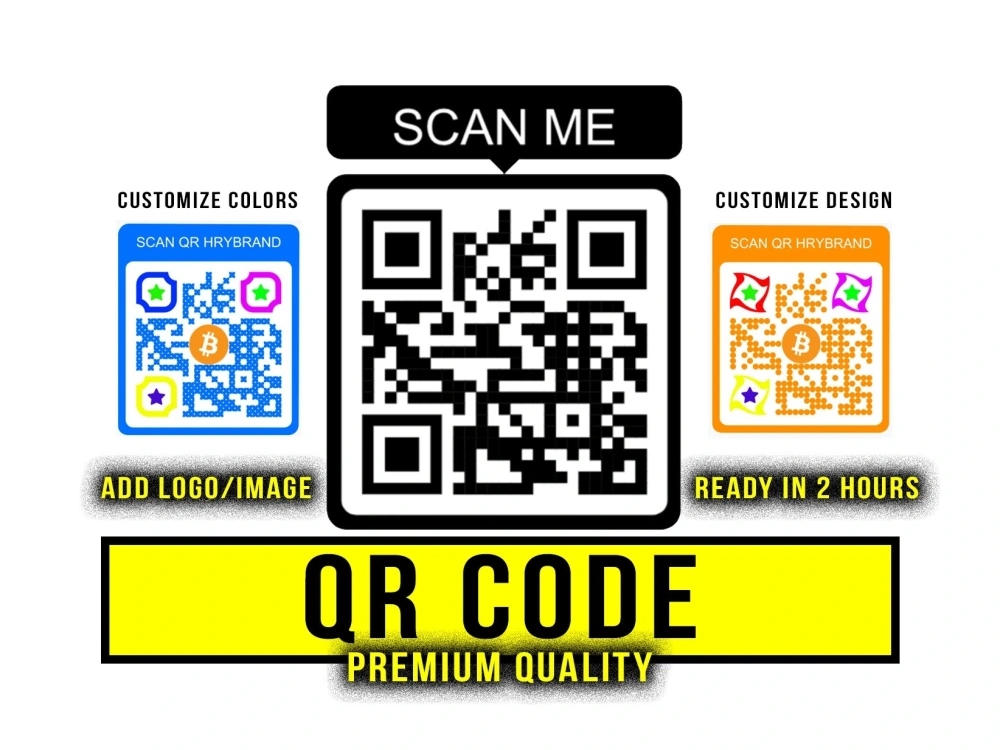 Fastest Reading QR Codes With Colors And Design | Upwork