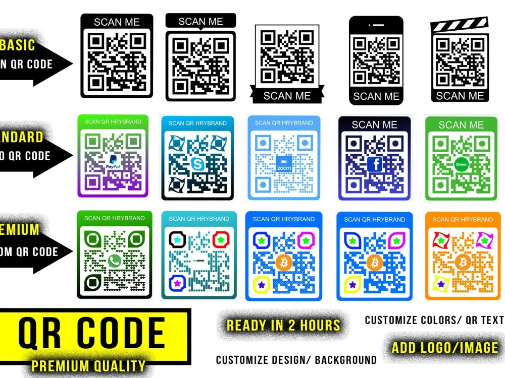 Fastest Reading QR Codes With Colors And Design | Upwork