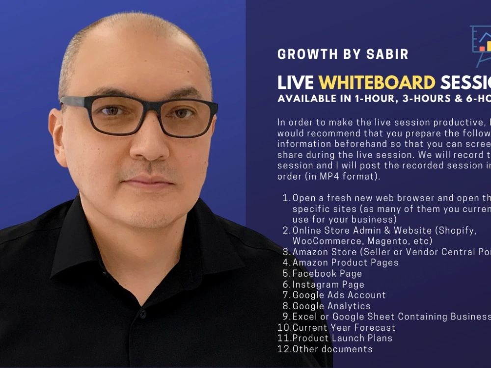 A Business Audit Session Live over Zoom to 2X Revenue | Upwork