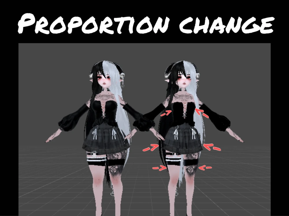 An edit of your Vrchat Avatar | Upwork