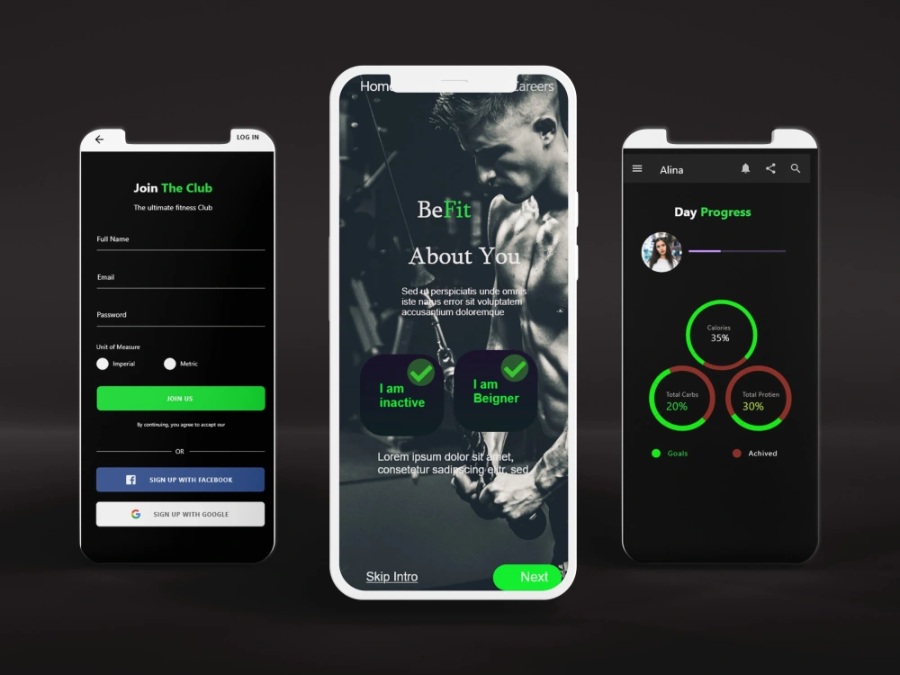 UX Design, Web and Mobile UI Design, Interactive Prototypes in Adobe XD ...