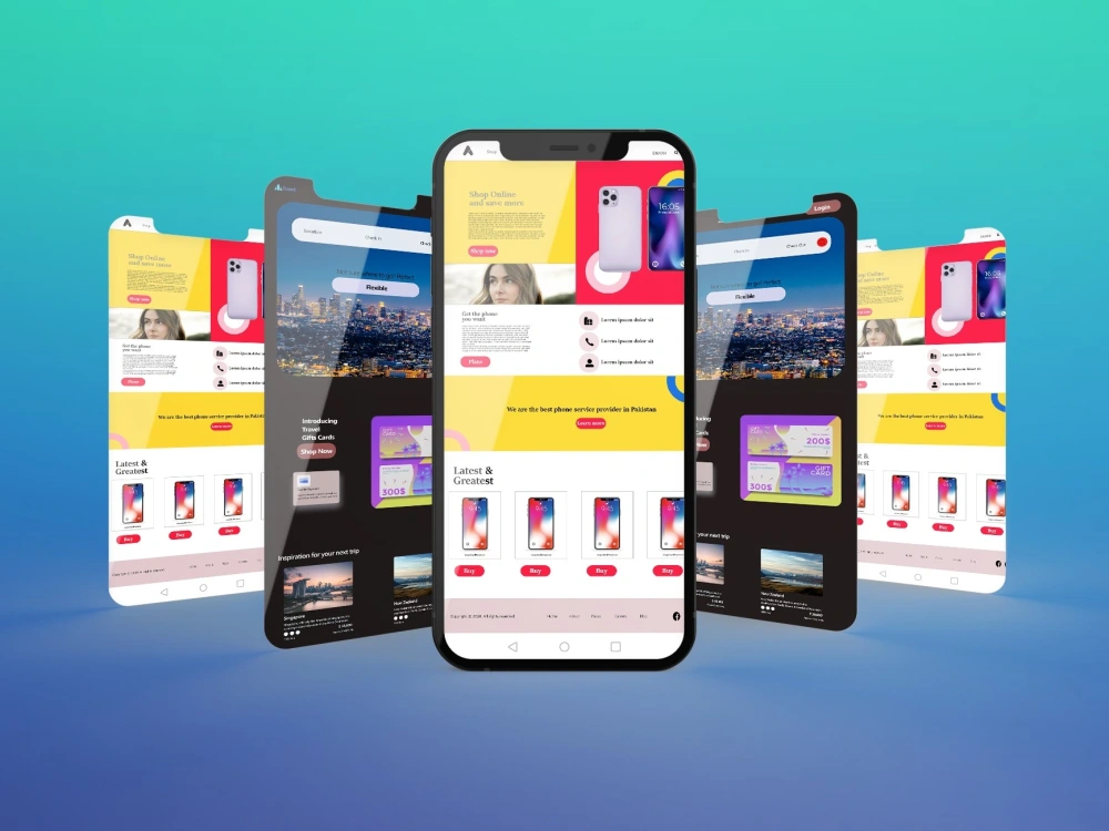 UX Design, Web and Mobile UI Design, Interactive Prototypes in Adobe XD ...