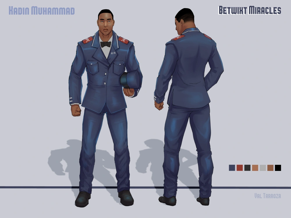 2D character design model sheet for your Graphic Novel, Animation or ...