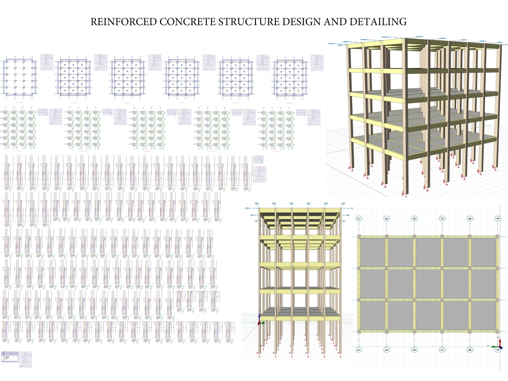 Reinforced concrete structure design with protastructure | Upwork