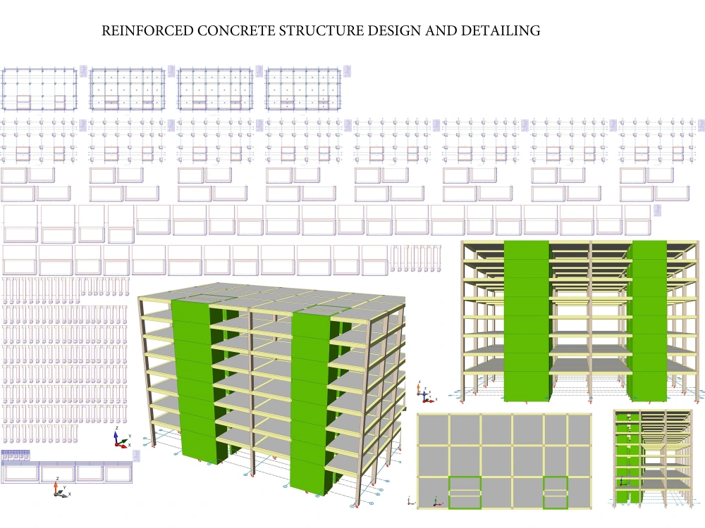 Reinforced concrete structure design with protastructure | Upwork