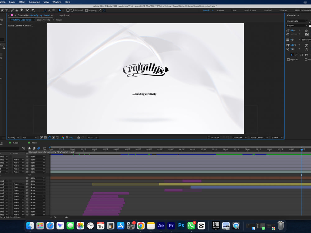 A professional animated logo animation that matches your brand or ...