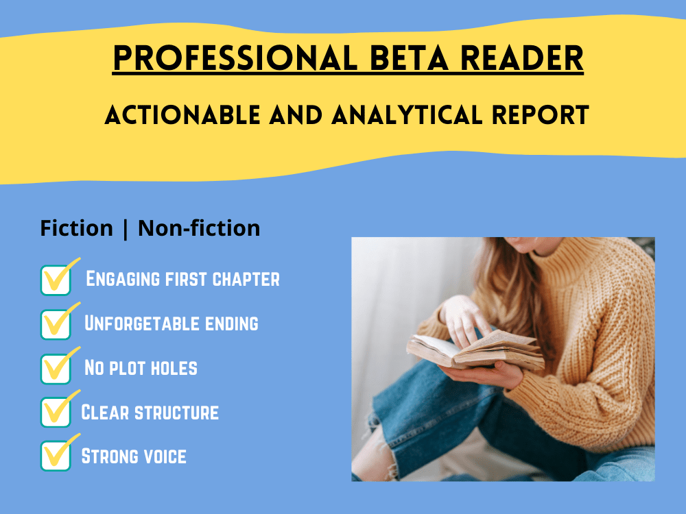 A thorough and actionable beta reader report and critique | Upwork