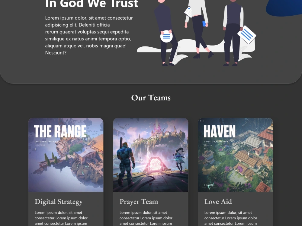 A good looking website for your landing page | Upwork