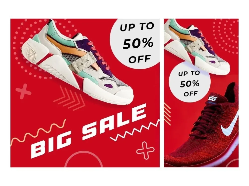 A unique static/animated digital banner ad | Upwork