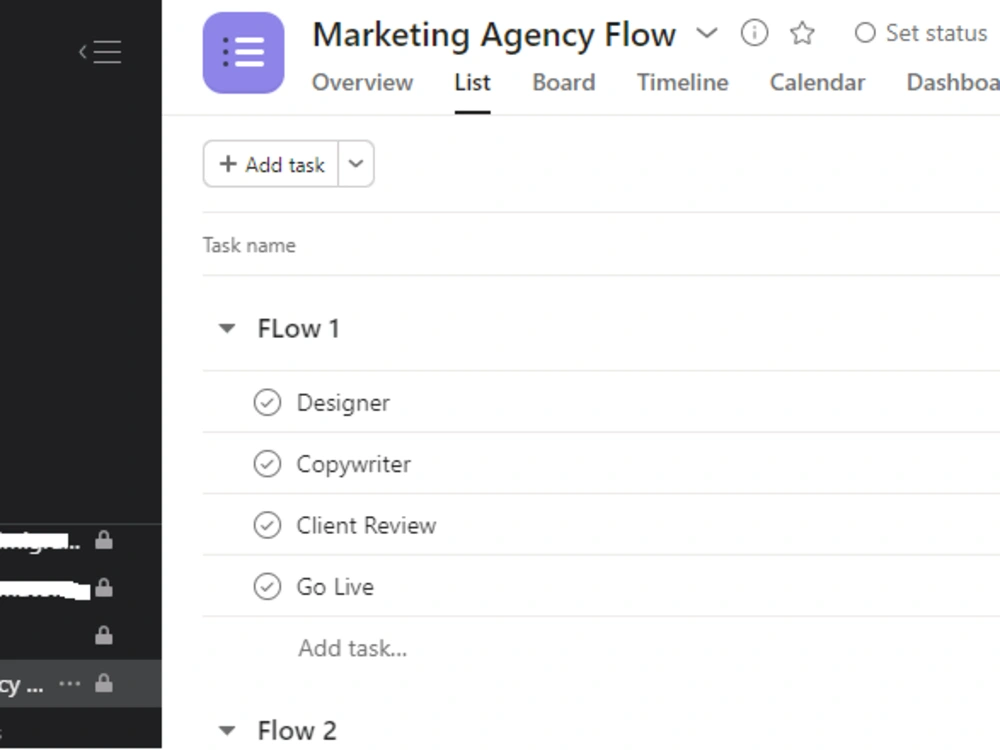 A complete Asana Setup along with instructions and assistance on using ...