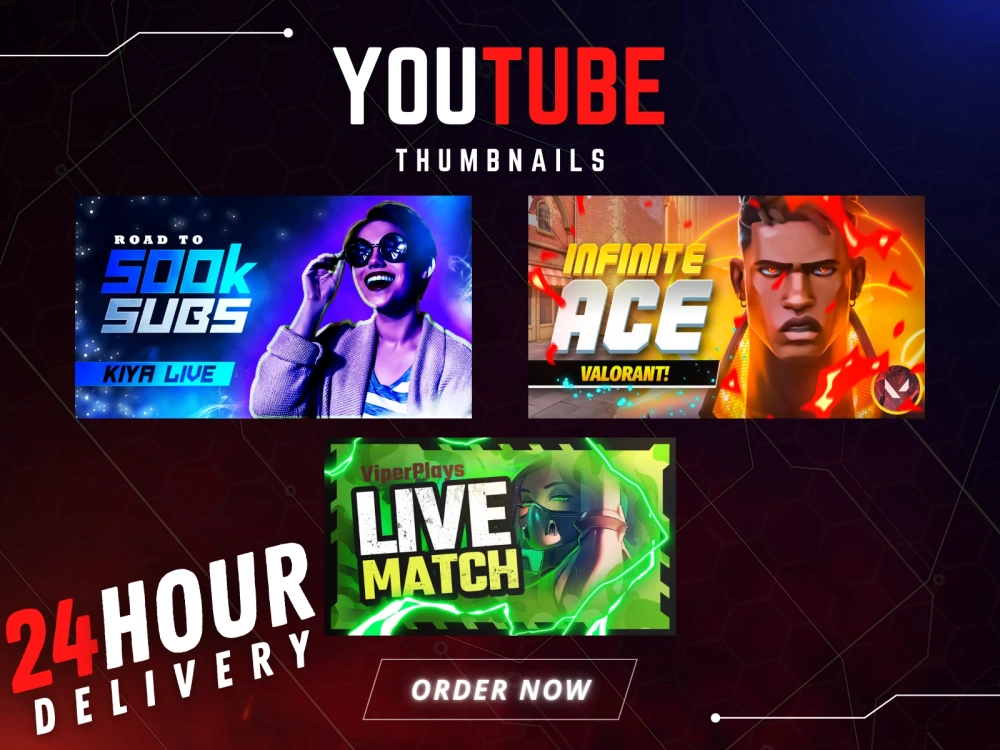 A Professional YouTube Thumbnail | Upwork