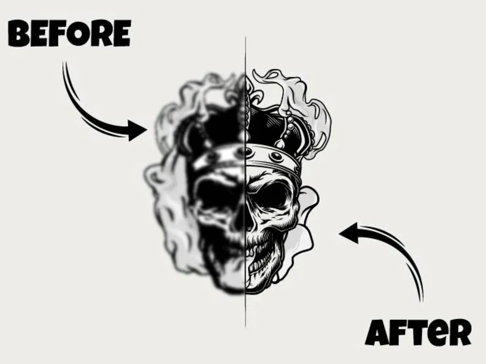 Low resolution logo to high resolution vector, vectorize, vector ...