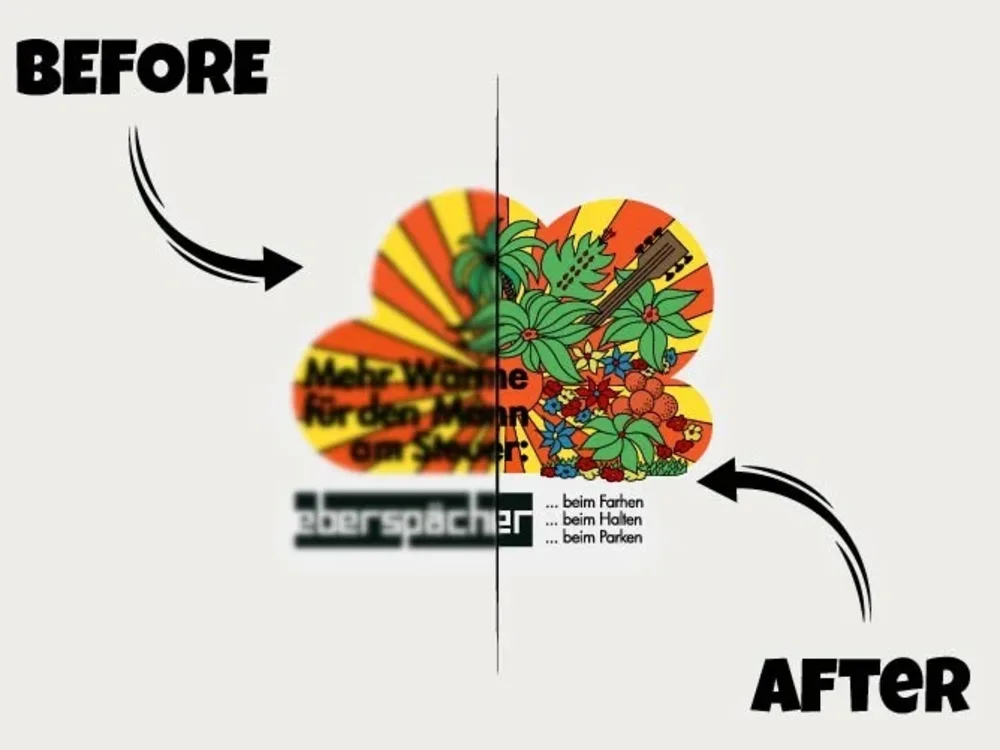 Low resolution logo to high resolution vector, vectorize, vector ...