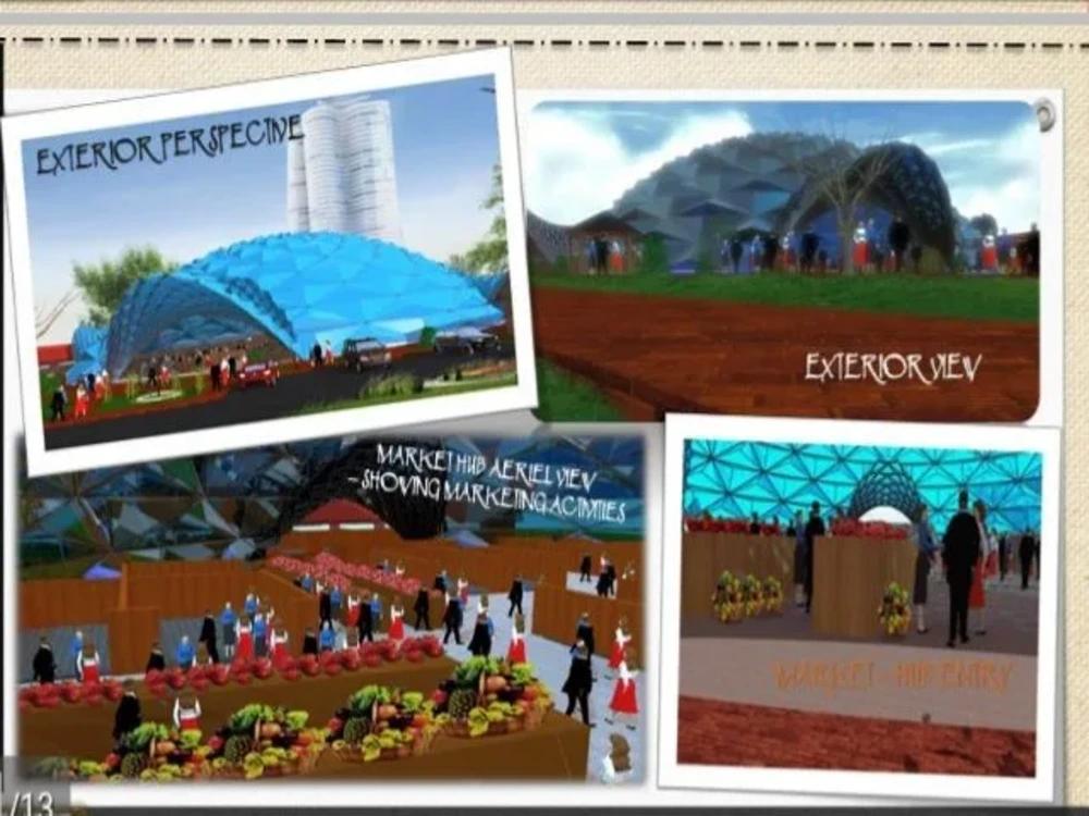 An amazing open market Architectural design for your neighborhood. | Upwork
