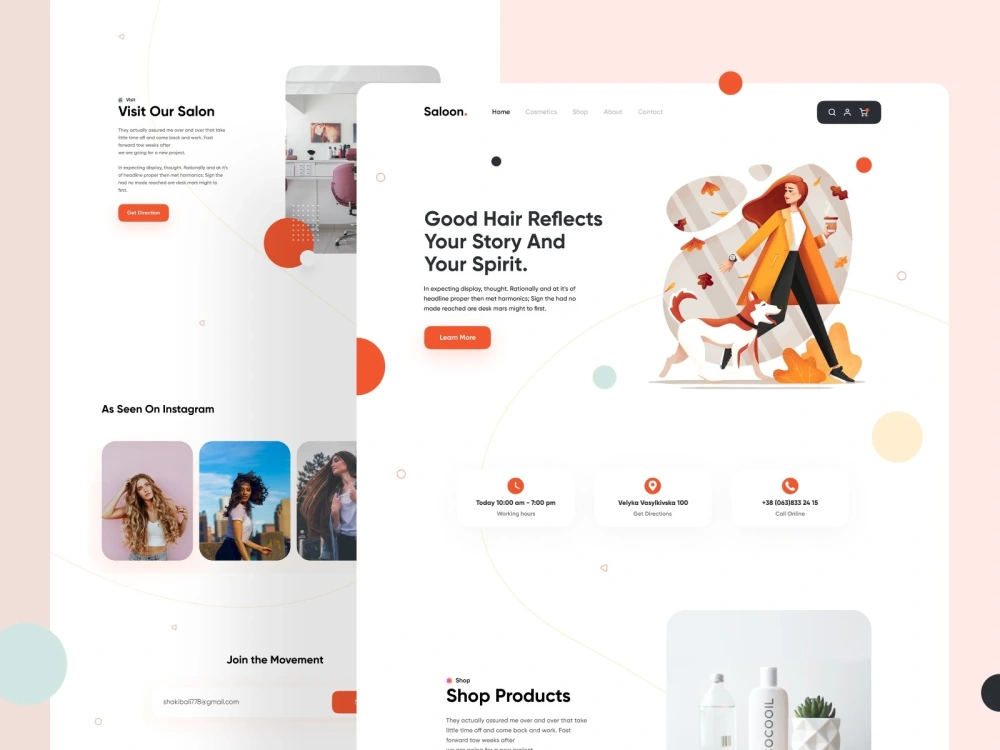 A Unique User-centered high converting website design. | Upwork