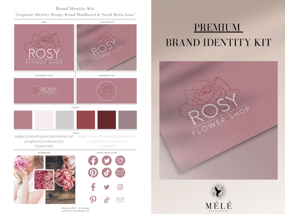 A brand identity kit and stationery design | Upwork