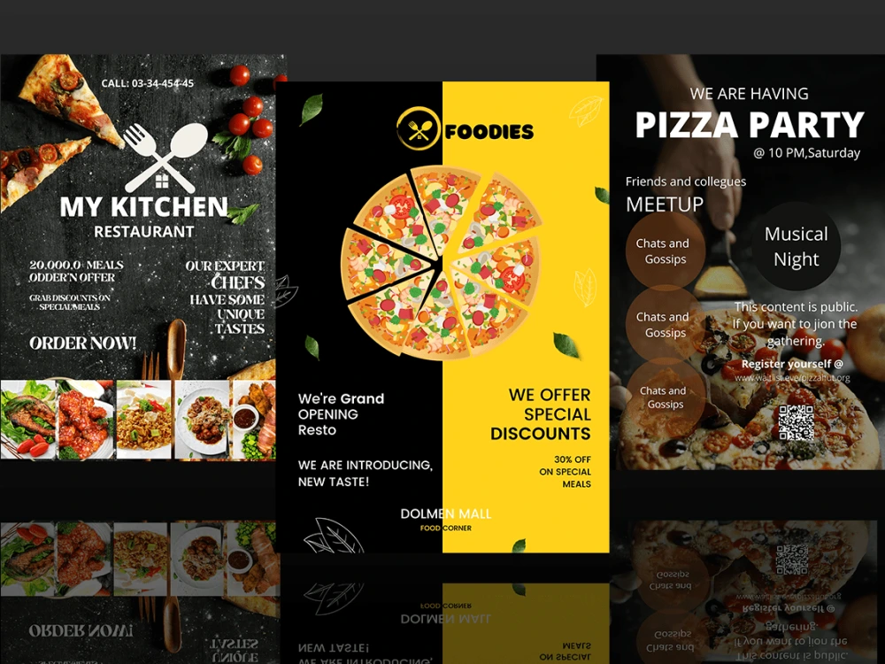Awesome and modern flyer design. | Upwork